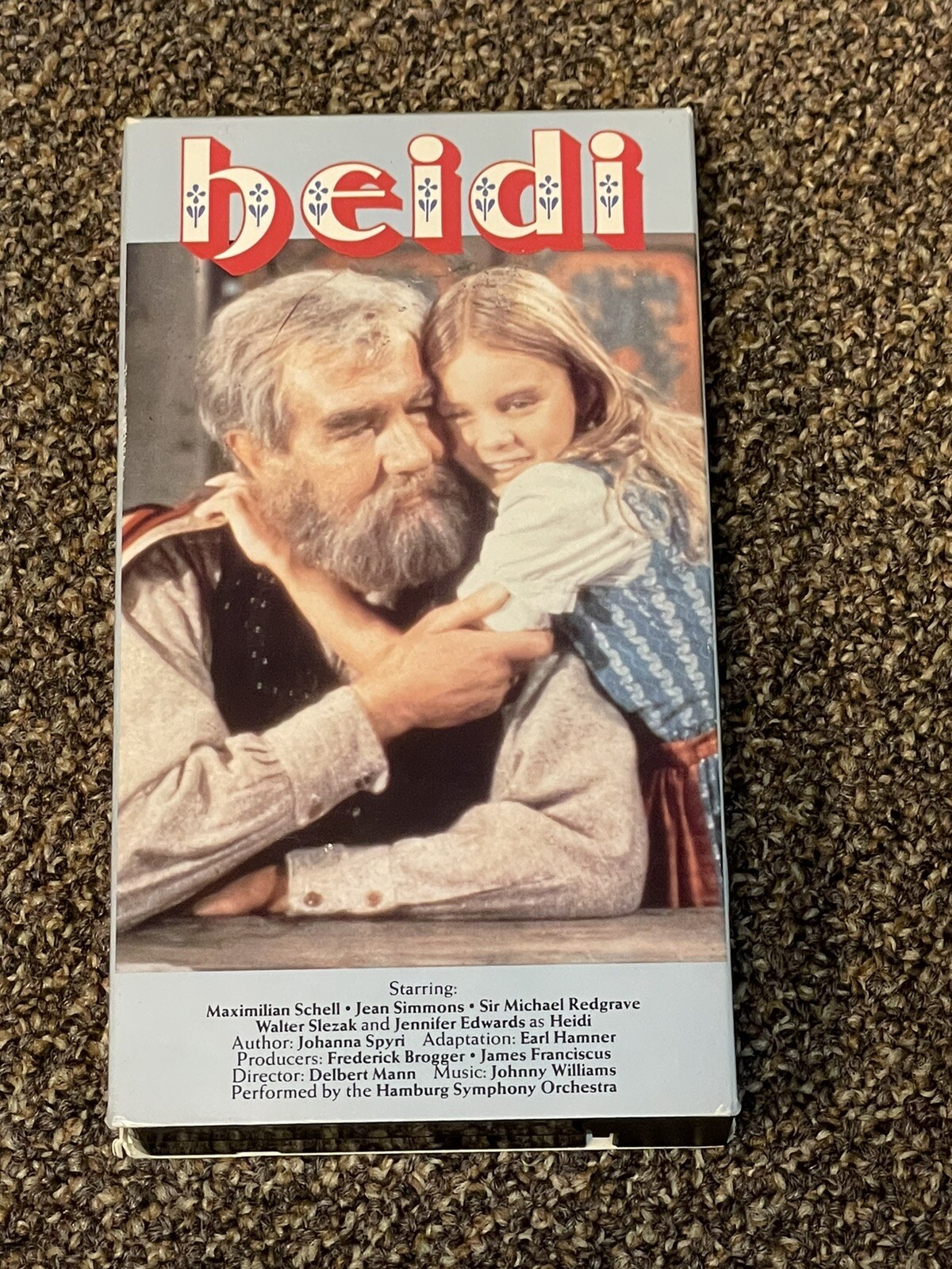 Heidi VHS Tape 1979 Michael Redgrave Maximilian Schell | eBay