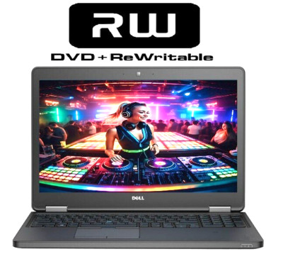 ~ReWritable Disk Drive~ 15.6" Dell Latitude Laptop: Intel i5! 16GB RAM ...