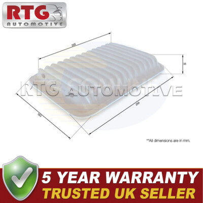 Air Filter Fits Daihatsu Sirion 2008- 1.3 1.5 17801B1010 17801B1010000 ...