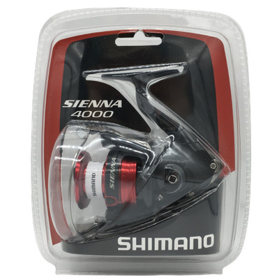 Shimano Sienna FG 4000 Clam Spinning Fishing Reel SN4000FGC S-System ...