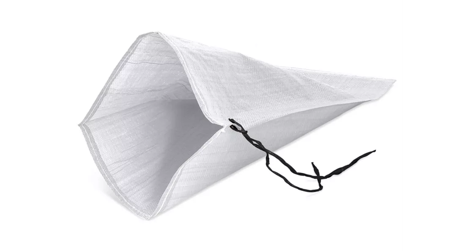 Sandbags With Built-in Ties - 5 Empty 14x26 Woven Polypropylene Sand ...