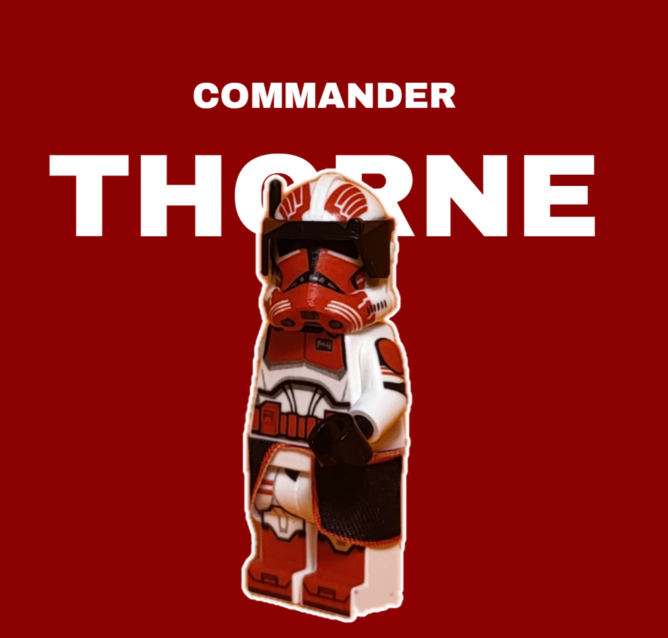 Lego Star Wars COMMANDER Minifigure Lot | REX CODY VAUGHN THORN WOLFFE ...