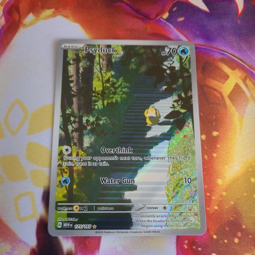 Psyduck - 175/165 - Scarlet & Violet - 151 Holo Illustration Rare ...