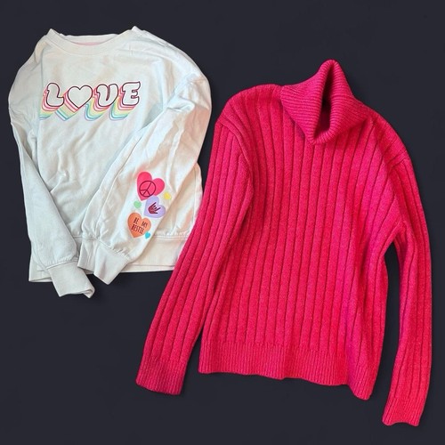 Girls Clothing Bundle Lot, Size XL, Sweatshirt, Long And Short Sleeves ...