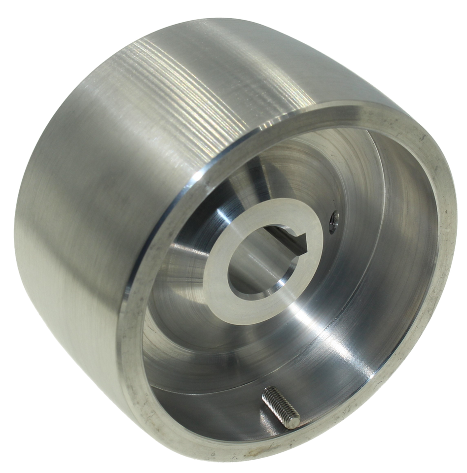 Belt Grinder wheel set knife grinder 4" Drive-19 mm shaft, 3" tracking ...