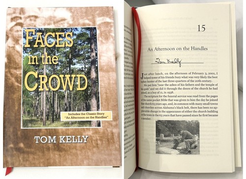 Faces in the Crowd Book by Colonel Tom Kelly AUTOGRAPHED HARDCOVER ...