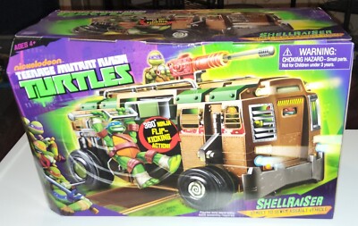 2012 Teenage Mutant Ninja Turtles Shellraiser Van New Sealed MISB MIB ...