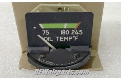86852-002, 6246-00261, Nos Aircraft Oil Temperature Cluster Gauge ...