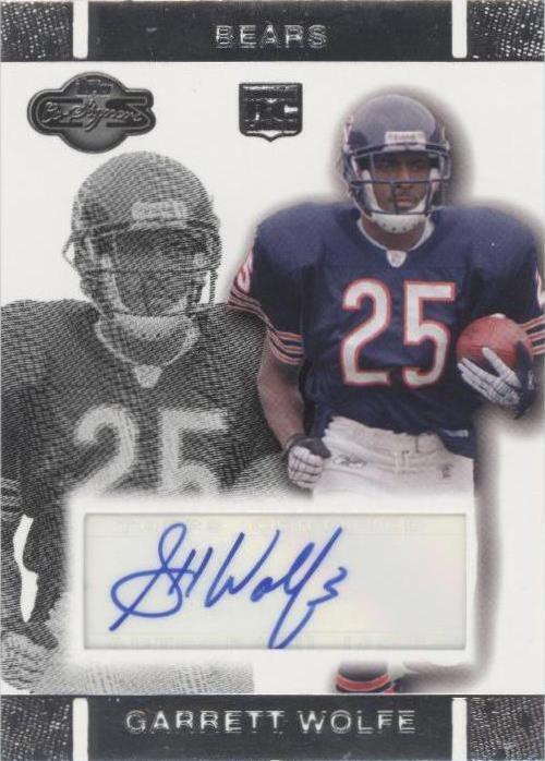2007 Topps Co-Signers - Rookie Autographs Garrett Wolfe #RA-GW (AU, RC) for sale online | eBay