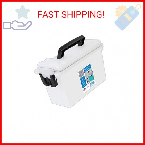 Stackable Craft Storage Box with Handle, Locking Art Supply | eBay