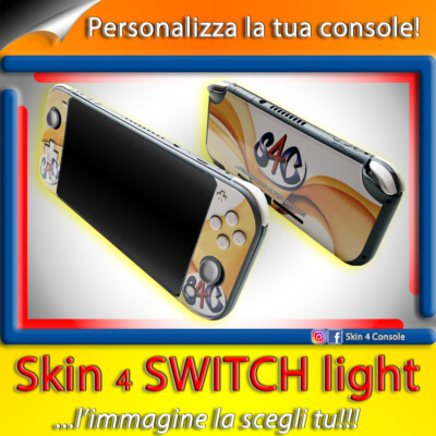 Skin adesiva PERSONALIZZATA per Nintendo SWITCH Light | eBay