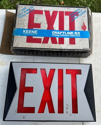 Exit Signs - Vintage Exit Light
