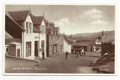 POSTCARDS-SCOTLAND-MALLAIG-PTD. Main Street | eBay Australia