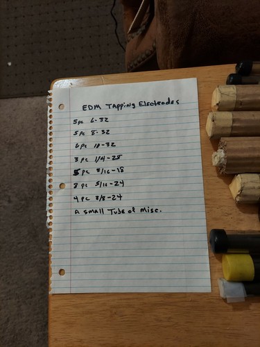 Graphite Tapping Electrode POCO EDM-3 Lot various sizes | eBay