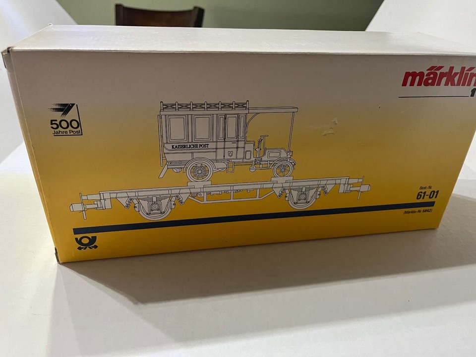 marklin G scale, #5842, 61-01 Kaiserliche Post | eBay