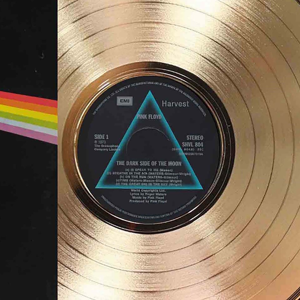 Pink Floyd Cherry wood Reproduction Signature Record Display | eBay