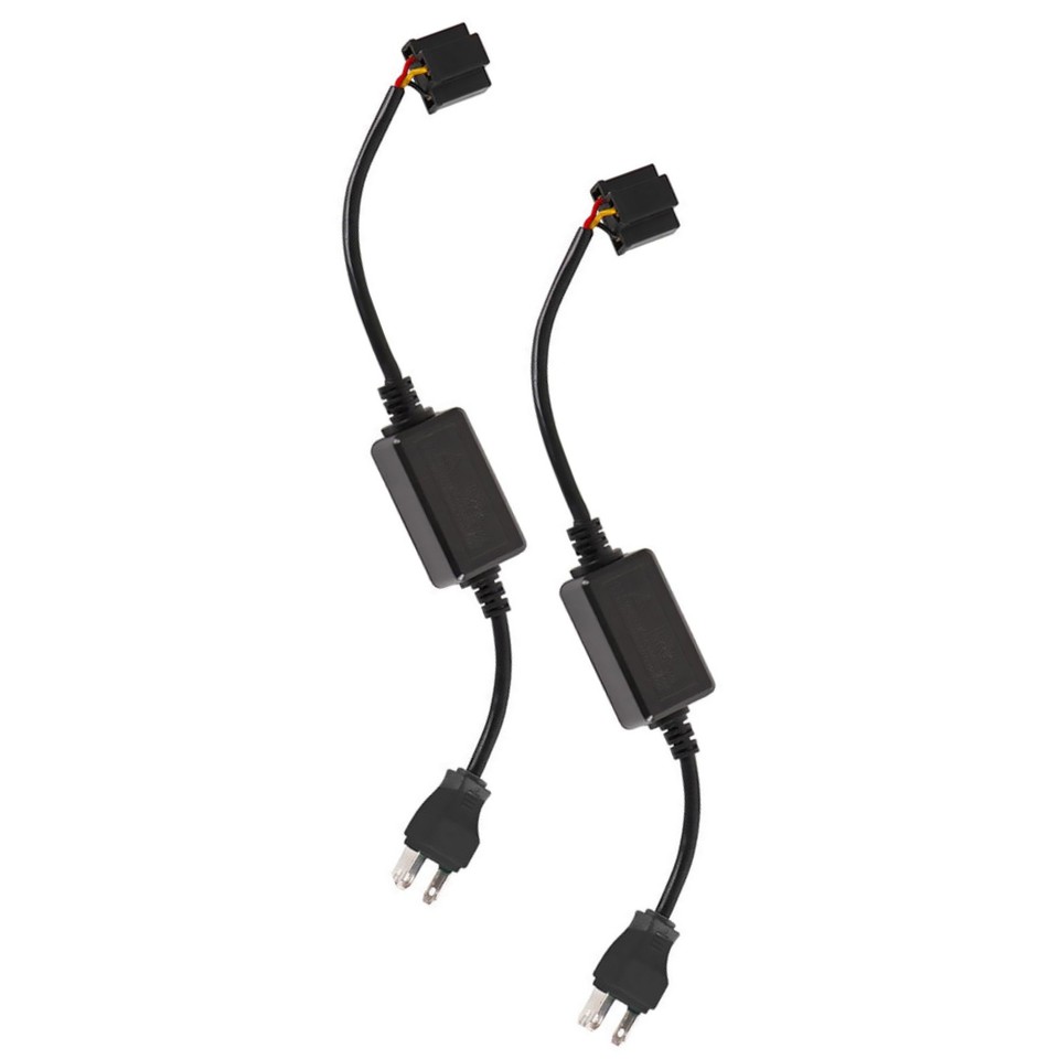 1 Set H4 9003 LED Headlight Canbus Load Resistor Decoder Error Free ...