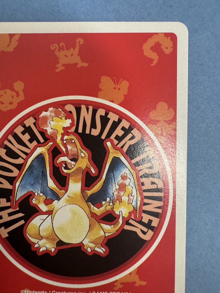 1996 Pokémon Professor Oak - Joker - Red Charizard Back Vintage Rare ...