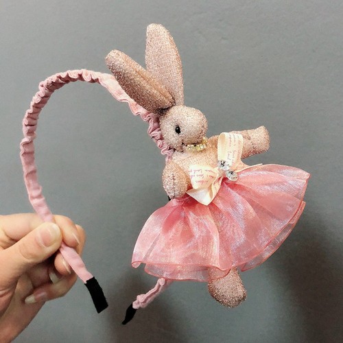 Cloth Cute Hair Hoop Handmade HeadWear Fashion Lovely Rabbit Headdress ...