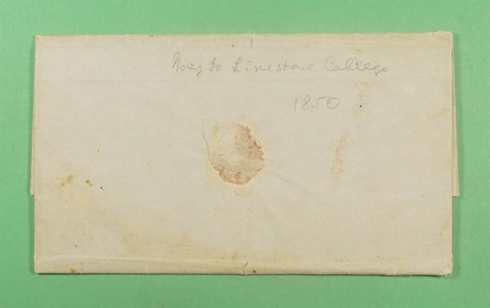 DR WHO 1855 STAMPLESS F/L PAID 5C SALEM NC TO MAYBINTON SC DPO 1826/ ...