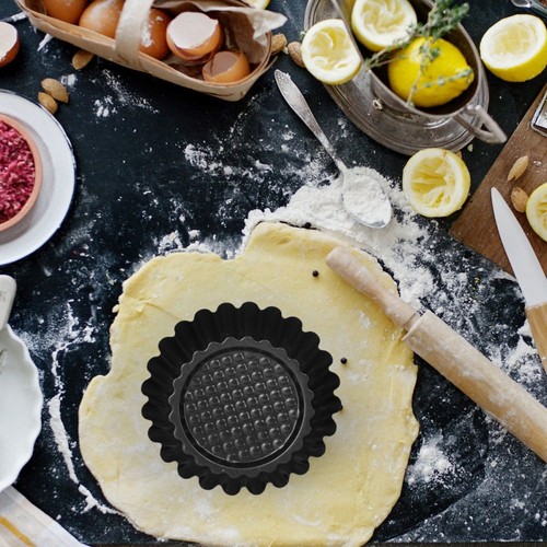12 Pcs Egg Tart Mold Cake Molds for Baking Pans Mini Dishes Oven | eBay