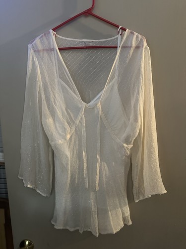 Sheer Tank Top with Pull Over Sheer Top | eBay