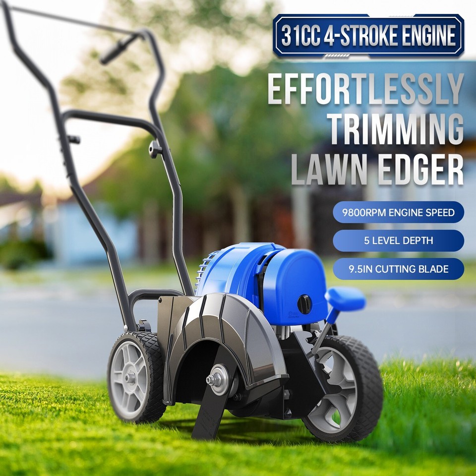 BADGER Edger Lawn Tool 31cc 4-Cycle Lawn Edger Walk Behind | eBay