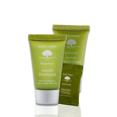 Basic Earth Shampoo, Conditioner & 20g Soap 30ml | Bnb Supplies | eBay