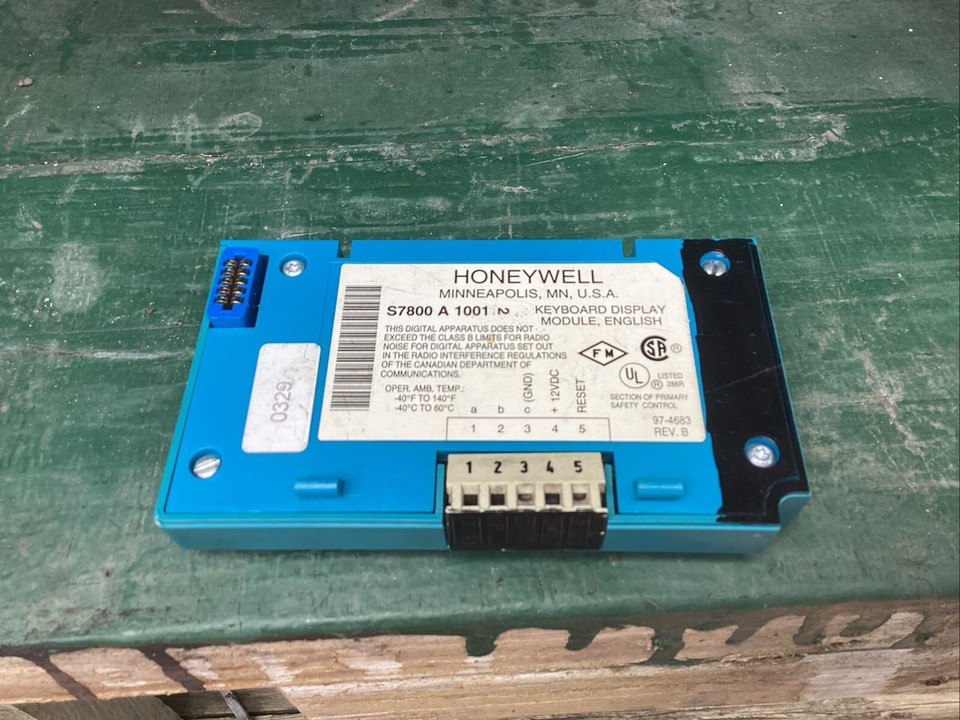 Honeywell S7800A1142 Keyboard Display Module 740616459174 | eBay