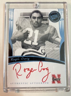 2006 Press Pass Red Ink Roger Craig Autograph 49ers Auto | eBay