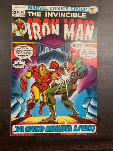 IRON MAN #60 MARVEL COMICS 1973 VF- | eBay