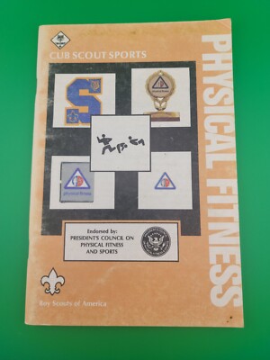 Physical Fitness Book Cub Scouts Sports & Academic Program 1989 ...