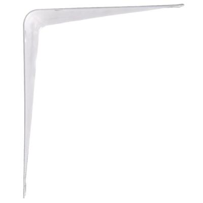 Hardware Essentials Shelf Bracket 10X12 Inch L Shaped Zinc Plated Steel ...
