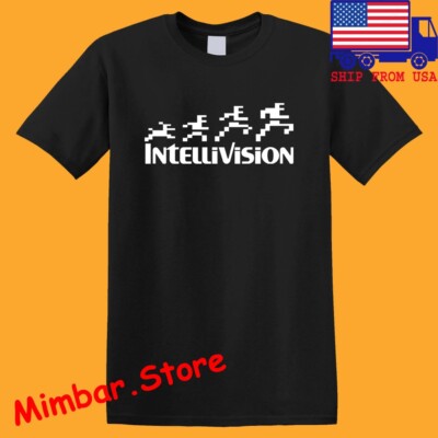 Intellivision Running Men's Black Size S-5XL | eBay