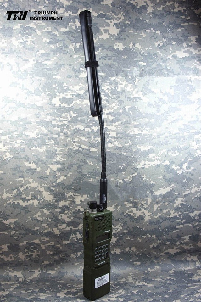 TRI Long Blade Folding Antenna AN PRC152 148 VHF UHF MBITR THALES HARRI ...