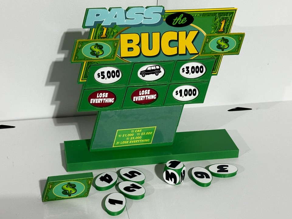 Price is Right - 15 Games, Big Wheel Deluxe Version with 3D numbers YOU ...
