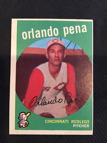 1959 Topps #271 ORLANDO PEÑA (VG-EX) | eBay