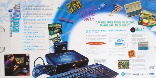 Sega Saturn NetLink Console Limited Box Set Sega Rally Very Rare ...