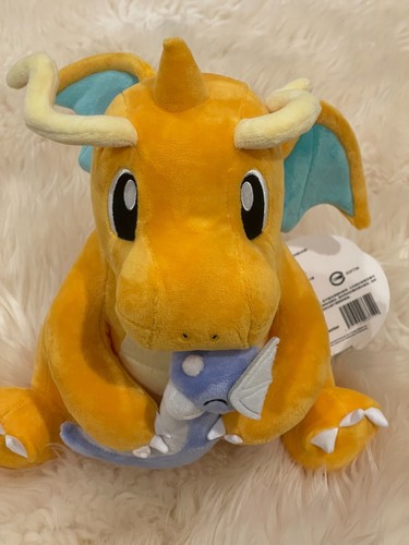 Pokemon Center Limited Plush Hugging Dragonite Dratini TAIKI-BANSEI NEW ...