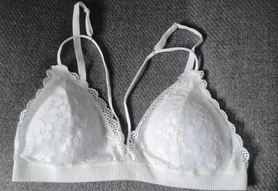 Shein Lace Bra, Stretch Triangle Padded Size Small New In Package | eBay