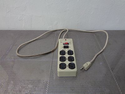 Relocatable Power Tap Surge Protection 6 Outlet 15A 400V Strip wsp-601F ...