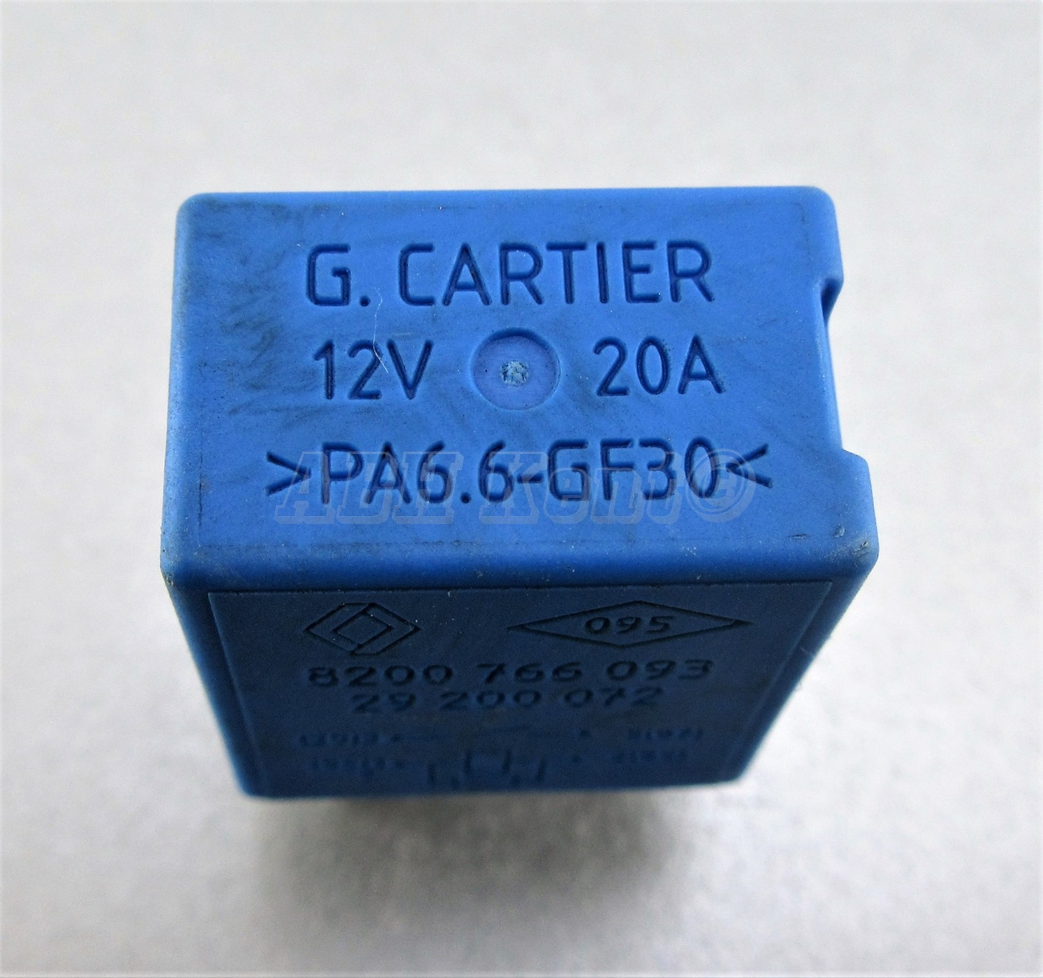 667-Renault (2001-2014) Multi-Use 4-Pin Blue Relay 8200766093 29200072 20A 12V | eBay UK