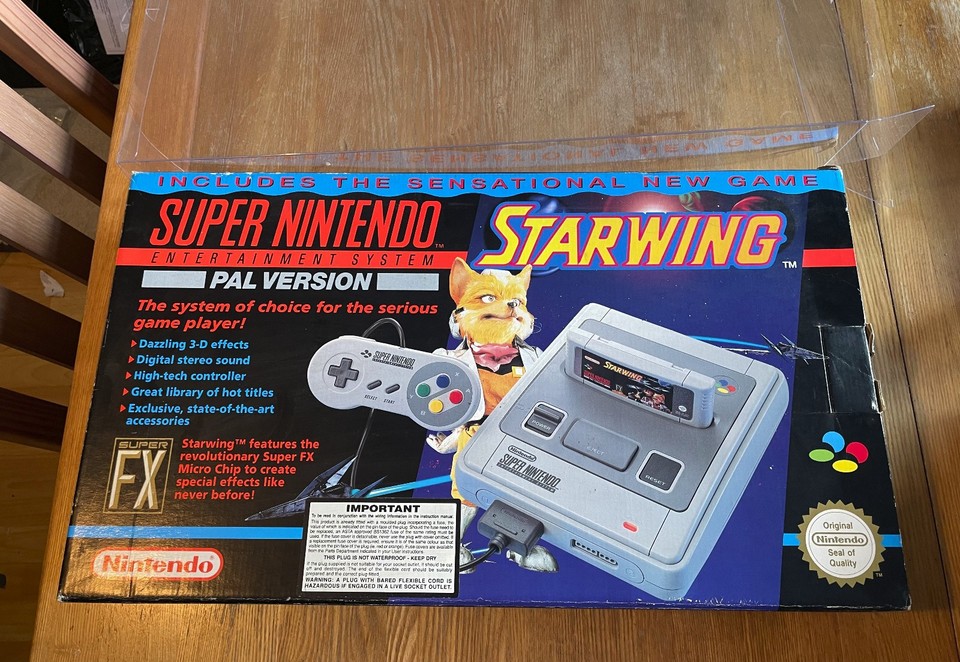 Boxed Starwing Edition SNES Console & Controller Nintendo | PAL | Retro ...