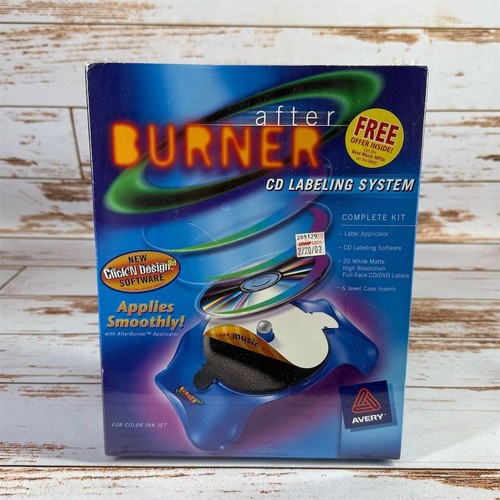 Avery After Burner CD Labeling System Kit with Software & Labels | eBay