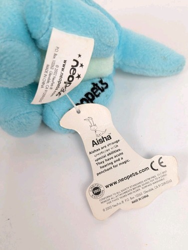 Neopets Baby Aisha Plush Limited Edition 2002 w/Tag | eBay