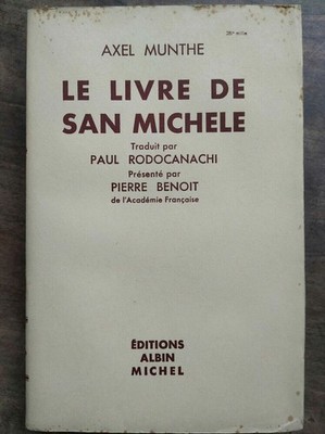 Axel Munthe: Il Libro Di San Orologio Michele/ Albin Michel | eBay
