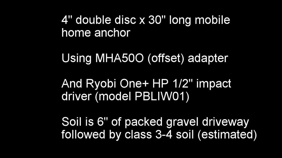Mobile Home Hurricane Anchoring Systems