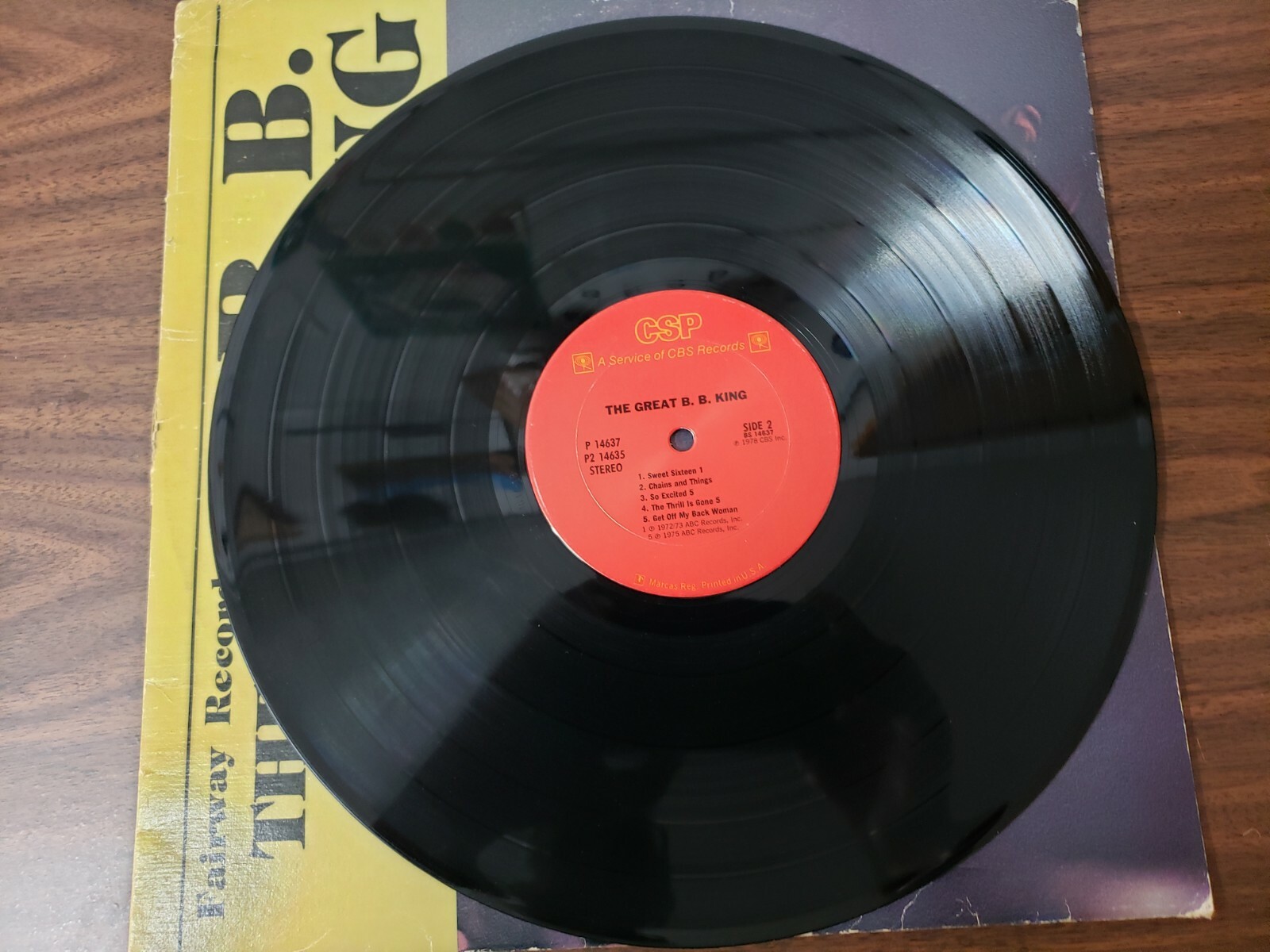 THE GREAT B. B. KING - LIVE RECORDING - TWO ALBUM SPECIAL | eBay