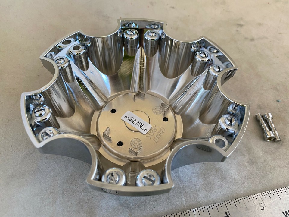 MB Motorsports VORTEX Wheels Chrome Wheel Rim Hub 6 Lug Cover Center ...