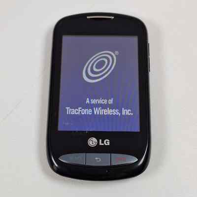 LG 800G Black Cell Phone (Tracfone) | eBay